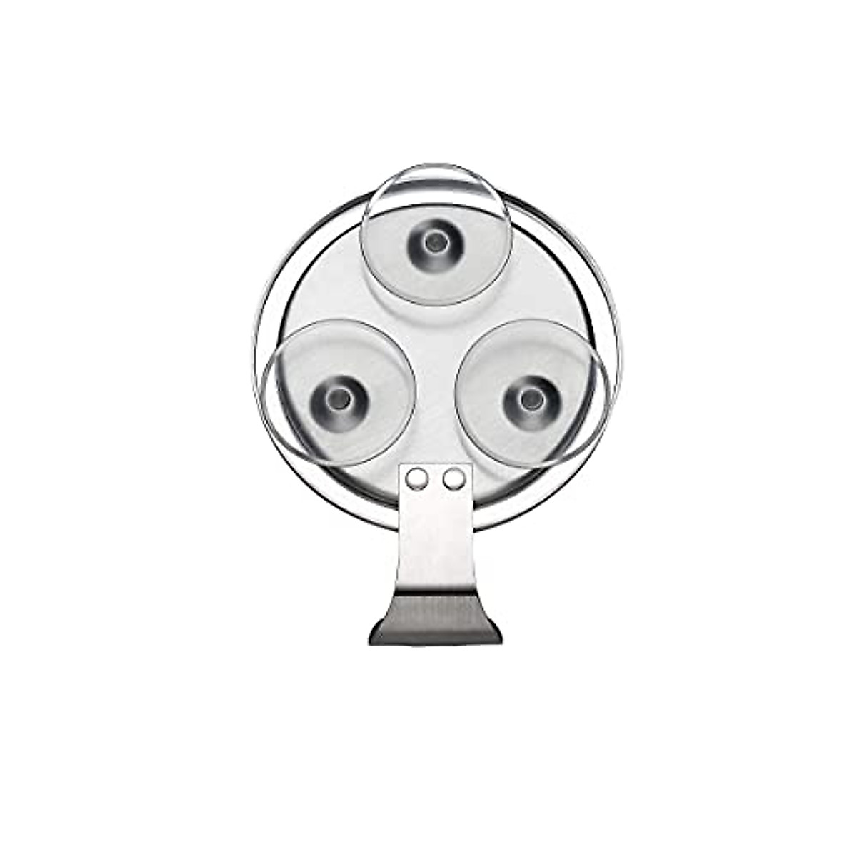 Ettori Shower Mirror Fogless for Shaving with Razor Holder, Shower Squeegee for Glass Doors 10 Inch Window Squeegee