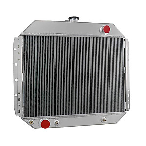 RadBuild 3 Row Radiator For 1966-1979 Ford Bronco F100 F150 F250 F350 L6 V8 GAS