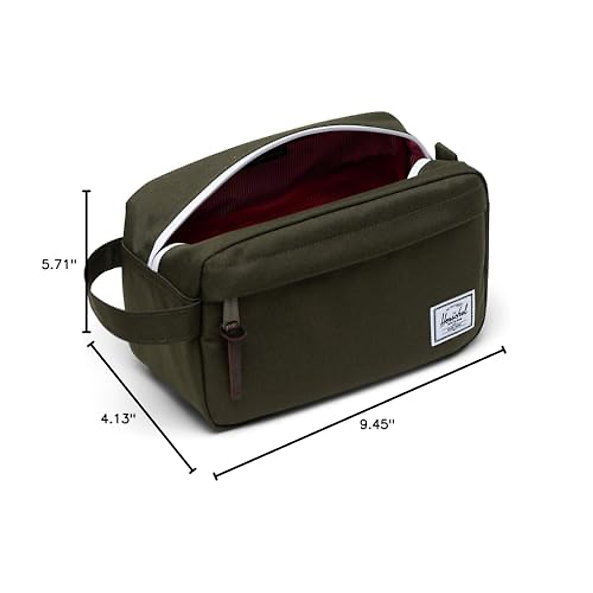 Herschel Chapter Toiletry Kit, Ivy Green, Carry-On 3L