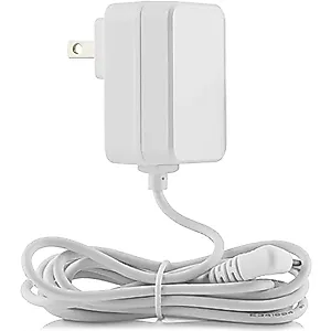 LEFXMOPHY Snugapuppy Power Cord, 6V Charger Compatible for Fisher Price Ingenuity Rainforest Cradle Swing/Butterfly Ocean Wonders/Papasan Cradle/Inlighten Cradling Swing/Bouncer/Boutique AC Adapter