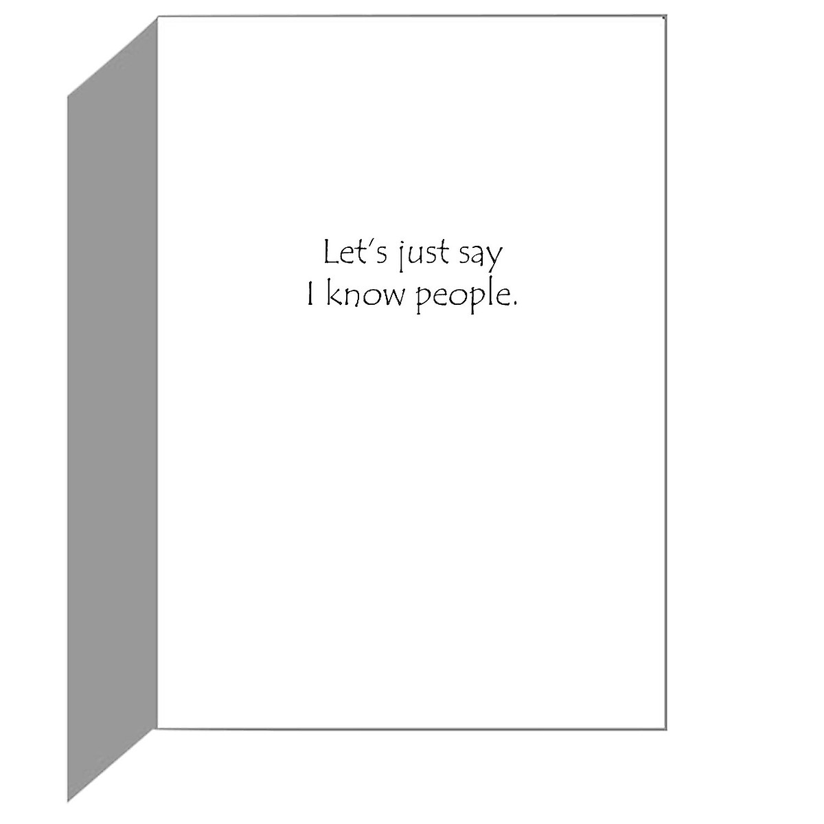 CafePress From The Corgi Birthday Card Folded Greeting Card Matte