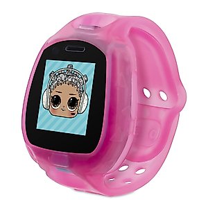 L.O.L. Surprise! Smartwatch & Camera 2.0 w Head-to-Head Gaming, Motion-Activated Selfies, Games, Pedometer, Splashproof, Wireless Connectivity, Gift for Kids, Smart Watch for Girls and Boys Ages 4 5 6+
