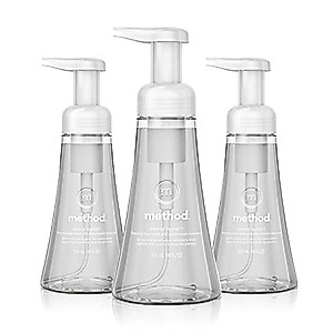 Method Foaming Hand Soap, Sweet Water, 10 Fl Oz (Pack of 3), Packaging May Vary