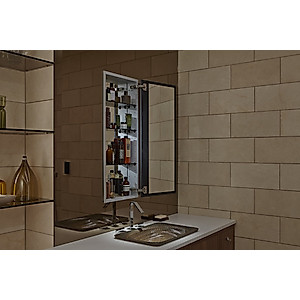 KOHLER 540479 Catalan Medicine Cabinet, Satin Anodized Aluminum