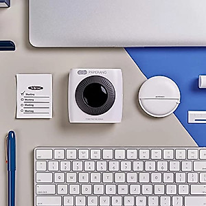 Rano RANO Paperang P2 Wireless Pocket Thermal Photo Printer, 300DPI HD Printer, Compatible with Android and iOS WHITE G-12