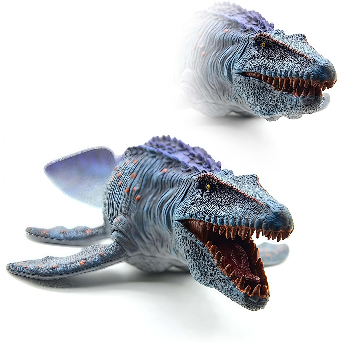 Gemini&Genius Dinosaur Toy, Mosasaurus Action Figure, Reptile Animal Toy, Great Gift, Collection, Cake Topper, Role-Play, Storytelling Prop, Party Supplie, Room Decor for Kids