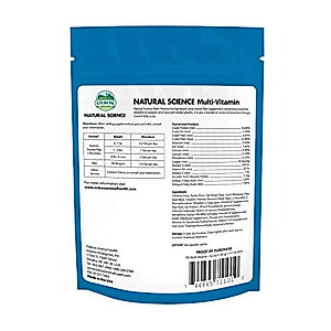 Oxbow Natural Science Multivitamin - Essential Vitamins & Omega 3 and 6 Fatty Acids for Small Animals, 4.2 oz.
