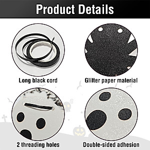 ZESION Bat Halloween Banner, Scary Party Decorations for Halloween, Thriller Party Banner, Role Playing Party Decorations