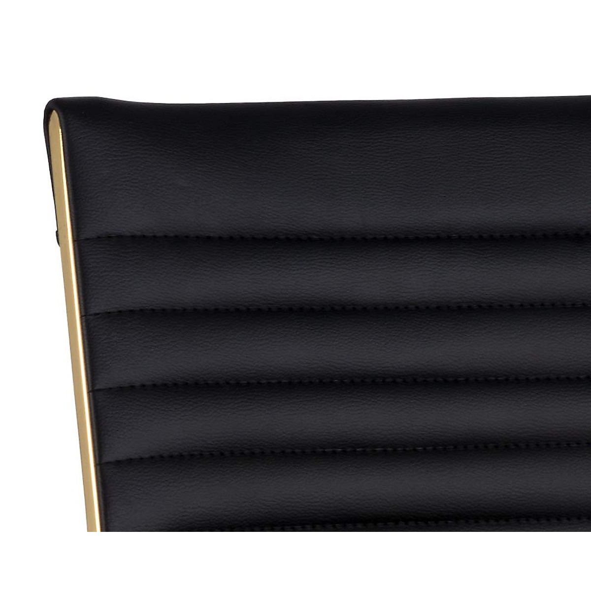 Sunpan 104047 Jessica Office Chair - Gold - Black