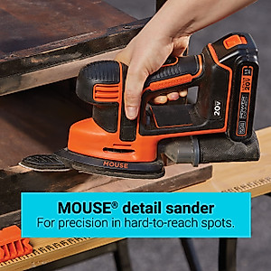BLACK+DECKER 20V MAX* POWERCONNECT Cordless 4-Tool Combo Kit (​​BD4KITCDCMSL)