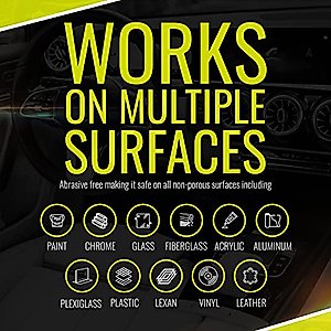 BugSlide 16 Oz Shop Kit with Microfiber Towel - Bug Remover and Automotive Polish - Multisurface Cleaning and Car Detailing Solution that Shines and Degreases without Scratching