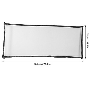 Jacksing Safty Baby Gate, Baby Door Gate Baby Gate Retractable Doorway Baby Gate for Indoor(L)