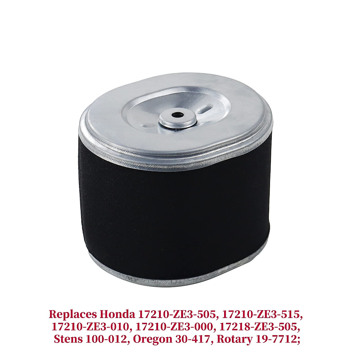 NIDAIFEI 4 Pack GX390 Air Cleaner Element Replaces Honda 17210-ZE3-010, 17210-ZE3-505, 17210-ZE3-515, 17218-ZE3-000, 17218-ZE3-505 for Honda GX270, GX340, GX340K1, GX340R1, GX340U1, GX390 Engine