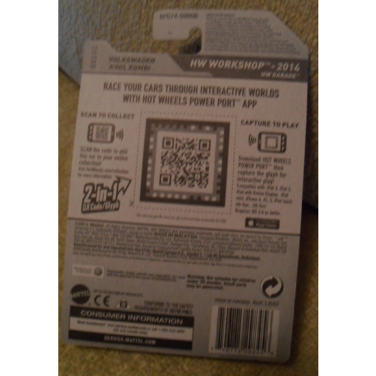 HOT WHEELS NEW VOLKWAGEN KOOL KOMBI HW Workshop RED rare 2014