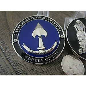 Oneworldtreasures CIA Directorate of Operations Clandestine End Justifies The Means Challenge Coin