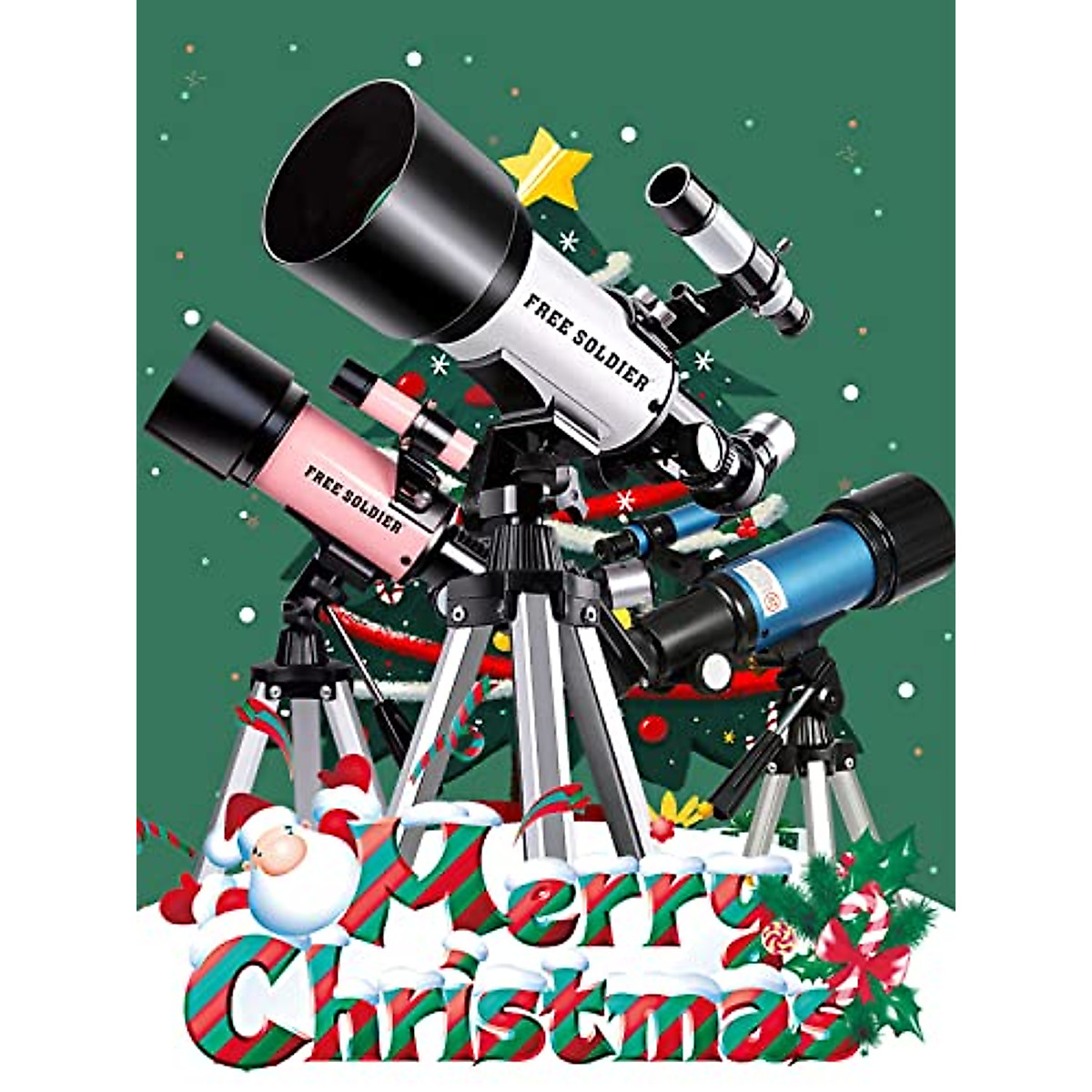 Telescope for Kids Girls Astronomy Beginners - 70mm Aperture and 400mm Focal Length Professional Refractor Telescope for Adults Great Christmas Astronomy Gift for Kids with Gift Package, Pink