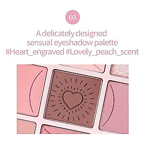 HOLIKA HOLIKA My Fave Mood Eye Palette 03 Pinkology | 9 Shade, Cool tones, Soft Eye Shadow, KBeauty Pink Eye Makeup, Daily, High Pigment, Smooth, Matte, Shimmer finishes