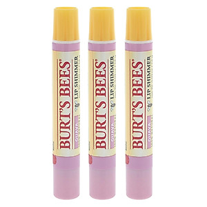 Burt's Bees Lip Shimmer, Guava 0.09 oz (Pack of 3)