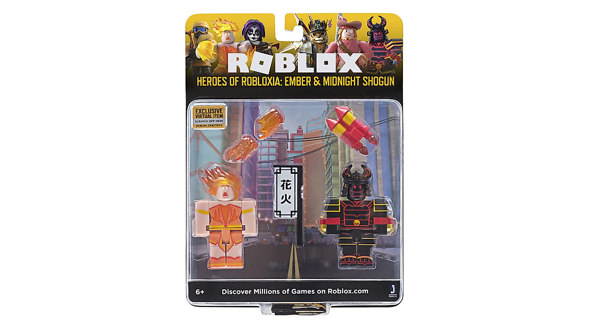 Roblox Hero Collection - Ember & Midnight Shogun Game-Pack | Exclusive ...
