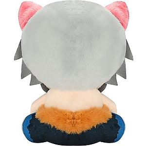 Eurrdc 8" Stuffed Pig Head Anime Figures Collectible Kids Plush Toys Gift for Boys and Girls