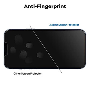 JETech Privacy Screen Protector for iPhone 13 Pro Max 6.7-Inch with Camera Lens Protector, Anti-Spy Tempered Glass Film, Easy Installation Tool, 2-Pack Each