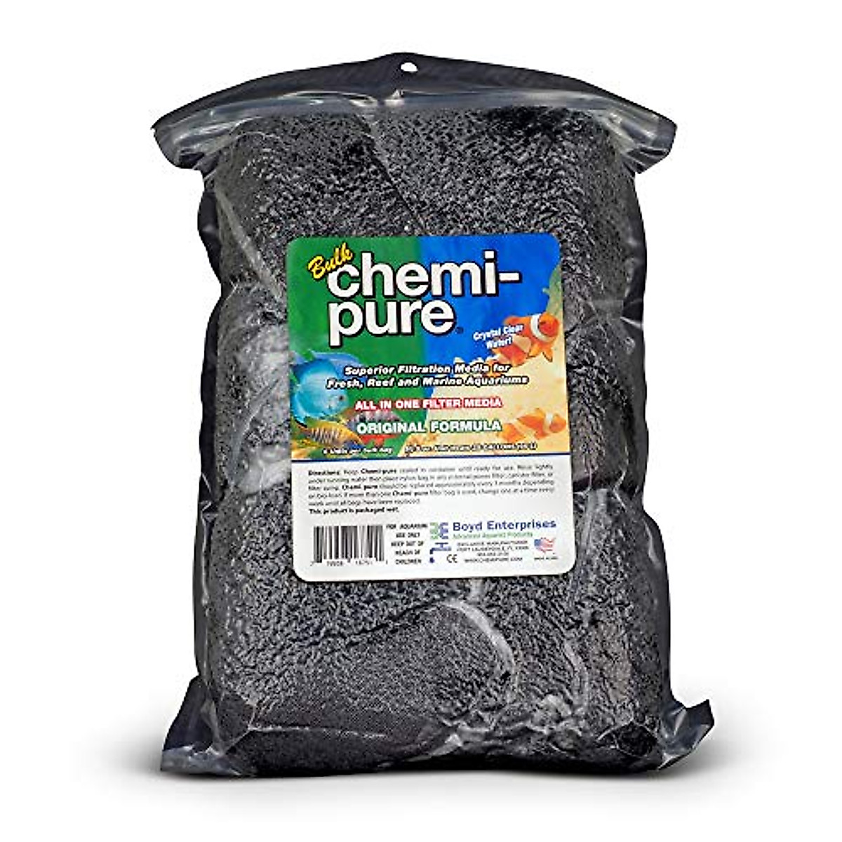 Boyd Enterprises Bulk Chemi-Pure for Aquarium, 5-Ounce, 6-Pack