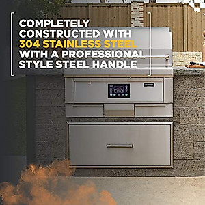 Coyote 36 Inch Single Storage Drawer, Stainless Steel Construction - CSSD36