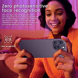 Face Detection Cellphone, 100-240V 4G Smartphone Dual SIM 6.52in for Entertainment (#5)