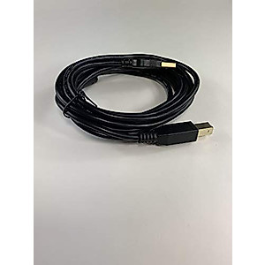 OMNIHIL 8 Feet Long High Speed USB 2.0 Cable Compatible with TSC ME240 Thermal Transfer Barcode Printer