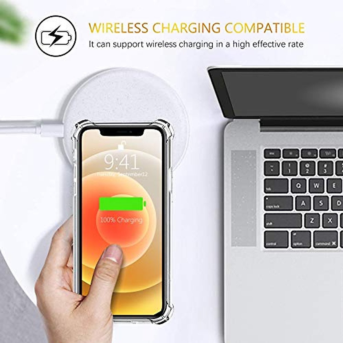 LuGeKe Dog Paw Print Case for iPhone 13 Mini,Puppy Paw Clear Soft TPU Flexible Full-Body Airbag Shockproof Case Cover for Girls Boys Kids,Transparent Anti-Scratch Bumper Protection Phone Case