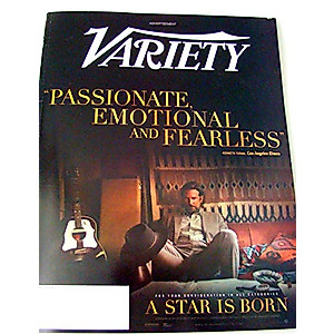 VARIETY MAGAZINE, PASSIONATE EMOTIONAL AND FEARLESS NOVEMBER, 27th 2018