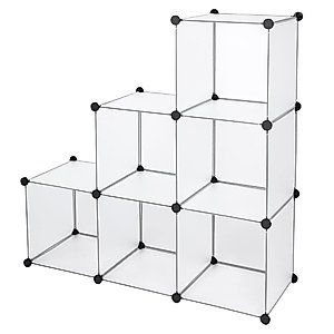 Modular Closet System - 6-Cube Storage for All Your Essentials