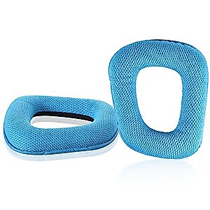 JARMOR Replacement Memory Foam Ear Cushion Pads Cover for Logitech G35 G930 G430 F450 Headphone ONLY (Blue)