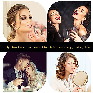 BESNEL Magnetic Eyelashes with 20 Pairs Premium 3D Different Density and 2 Lash Extension Tweezers for Women Girls Natural Look Reusable No Glue Needed