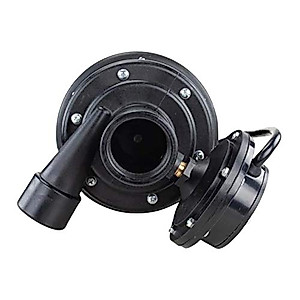 Star STL001 Automatic Utility/Laundry Sink Pump (1/3 HP) Mounts Directly Under Sink Tub, Heavy-Duty Thermoplastic, 115V, Includes Drain Screen, Check Valve & Ball Valve