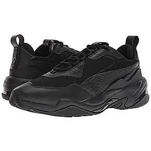 PUMA mens Thunder Sneaker, Puma Black-puma Black-puma Black, 10.5 US