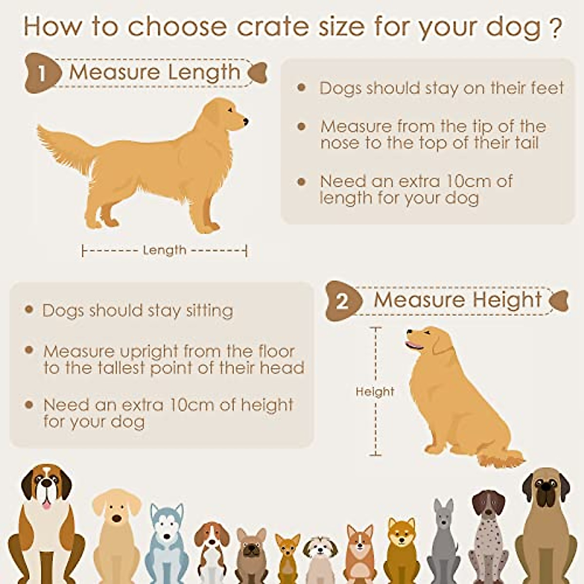 Saudism Large Dog Crate Furniture, Dog Kennel Indoor, Wood Dog Cage Table with Drawers Storage, Heavy Duty Dog Crate, Jaula para Perros, Sturdy Metal, 40.5" L×23.6" W×35.4" H