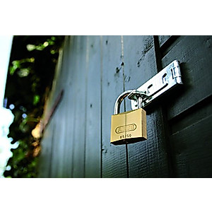 ABUS 65/20 Solid Brass Padlock Keyed Different - Hardened Steel Shackle
