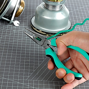 Amazon Basics Tool Set with Easy Carrying Round Pouch, 104-Piece, Pink, 14.4 x 11.4 x 3 inches