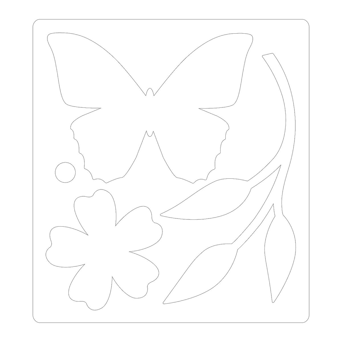 ELLISON SIZZIX BIGZ Dies GRDN, Garden Wings