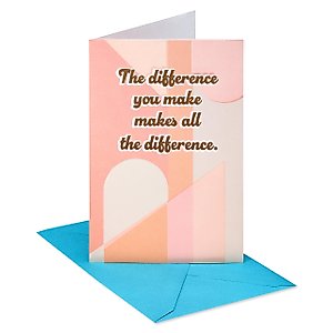 American Greetings Thank You Card (You're Appreciated)