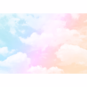 Reyhui Colorful Cloud Murals Fog Clouds Wallpaper Wall Mural for Bedroom Living Room