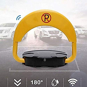 ZYLZL Parking Lock,Parking Barriers Remote Parking Locks, Latches Private Parking Space Parking Lane Guard Automatically Lock Remote Control Ip67 Waterproof Barrier Bollard
