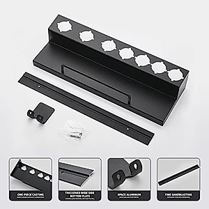 Storage Holder for Dyson Airwrap Curling Iron Accessories Wall Mounted Rack Bracket Stand with Adhesive for Curling Iron Wand Barrels Brushes Diffuser Nozzles for Home Bedroom Bathroom Hair Salon