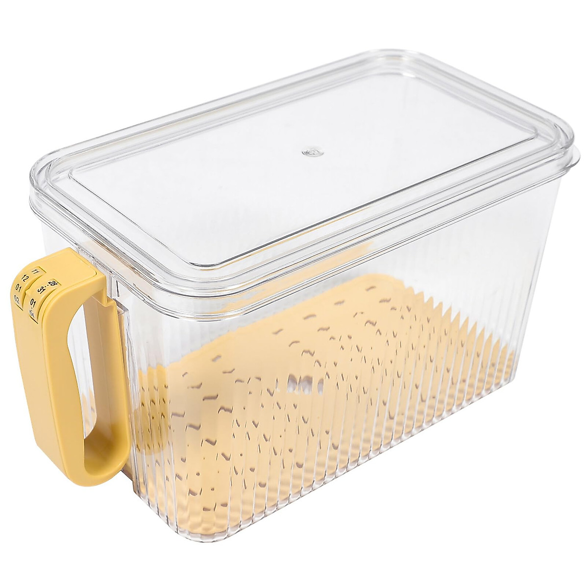 Box Food Containers Kitchen Fresh Container Fridge Toast Canister Toast Containers for Fridge Bread Storage Keeper Fridge Sealing Case Bread Holder Fruit Plastic Kitchen Supplies