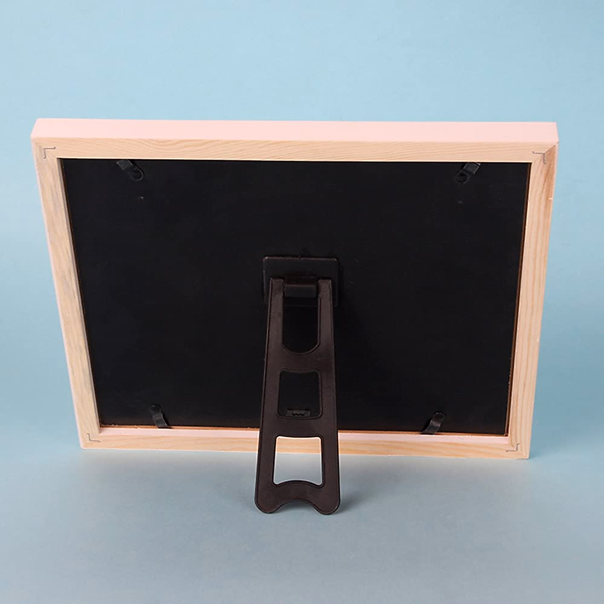 Putybudy Baby Handprint Footprint Keepsake Kit, Baby Keepsake Frames Picture Frame Kit with Ink Pad Baby Shower Gifts Baby Milestone Picture Frames Decor for Infant Boys Girls- White Frame