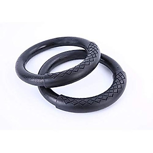 BESPORTBLE 1 Pair ABS Gymnastic Ring Fitness Rings Workouts Ring Home Fitness Ring Pro Gym Ring for Fitness (Black)