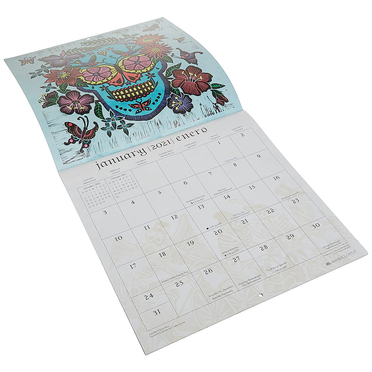Day of the Dead 2021 Calendar