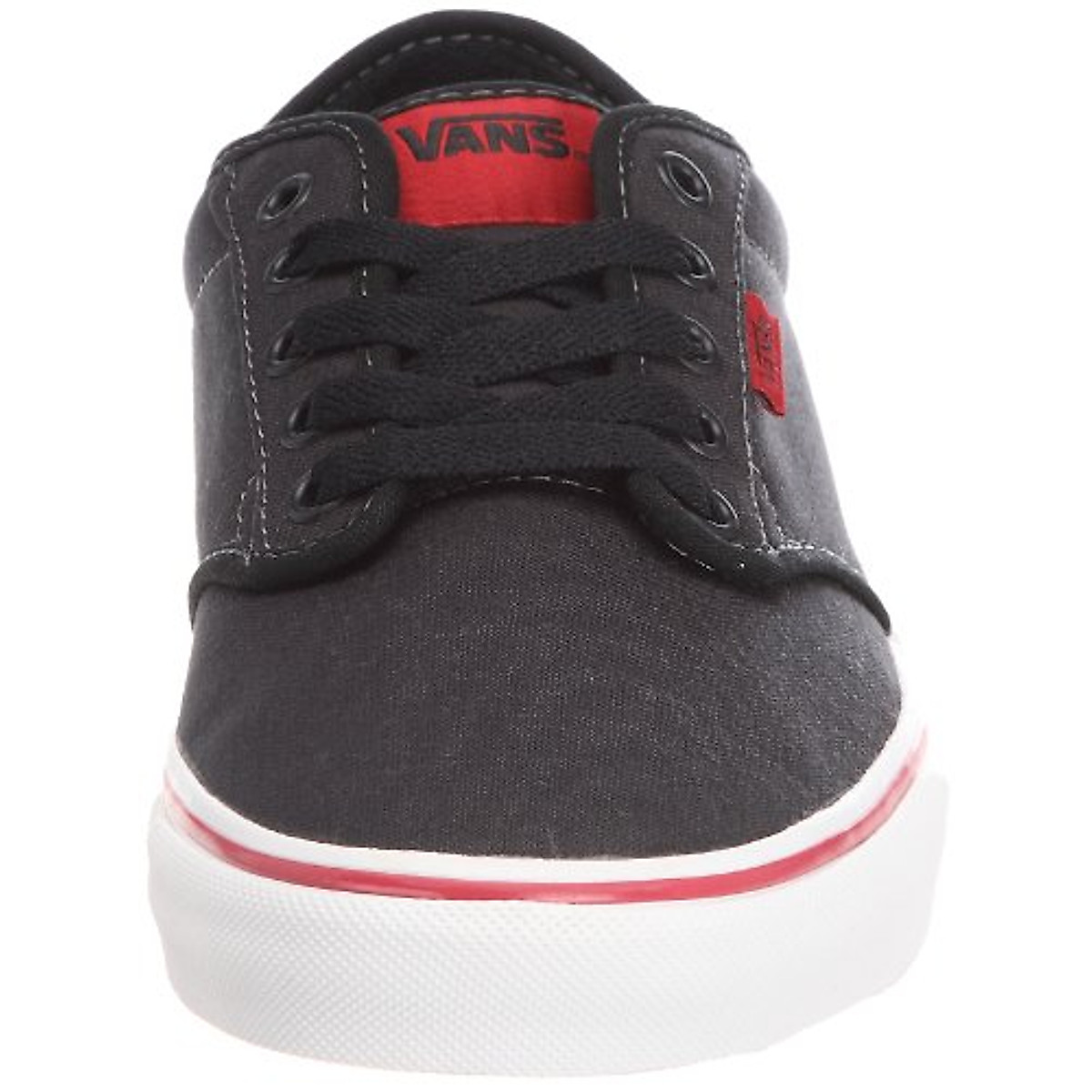 Vans Atwood Low Skateboard shoes, Black/Chili Size 9 Mens 10.5 Womens