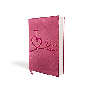 NIV, Bible for Kids, Leathersoft, Pink, Red Letter, Comfort Print: Thinline Edition